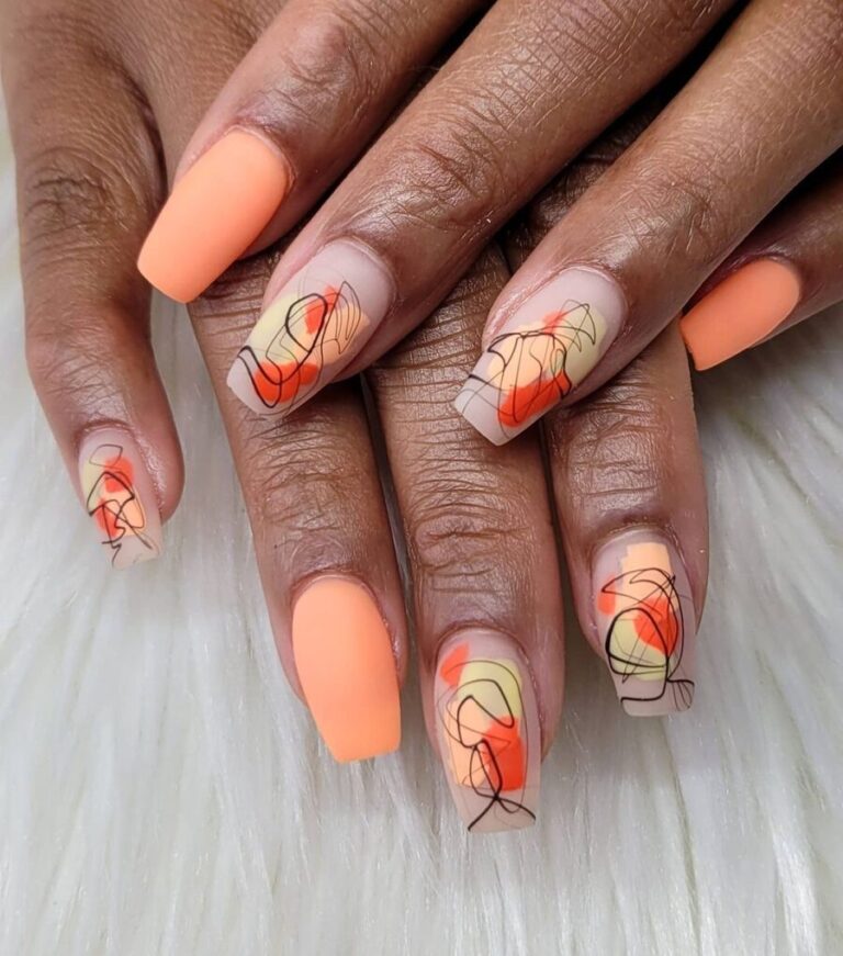 21 Peachy Nail Ideas You'll Love to Flaunt: A Slice of Style - 160grams