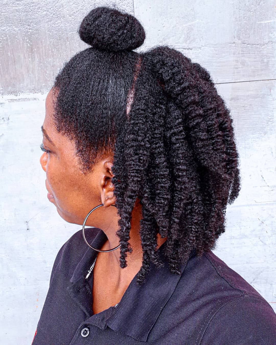 38 Quick and Easy Hairstyles for Natural Curls: Curly Queen Creations ...